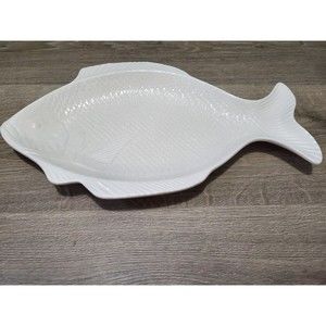 Unbranded | Dining | Vintage Large White Made In Japan Ceramic Fish ...